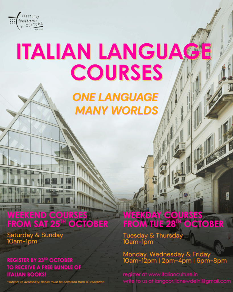 A new batch of Italian language courses starts this October – Istituto ...